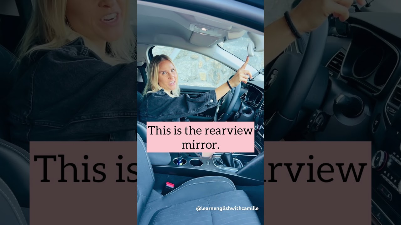 Learn Car Vocabulary in English - Car interior vocabulary - Learn ...