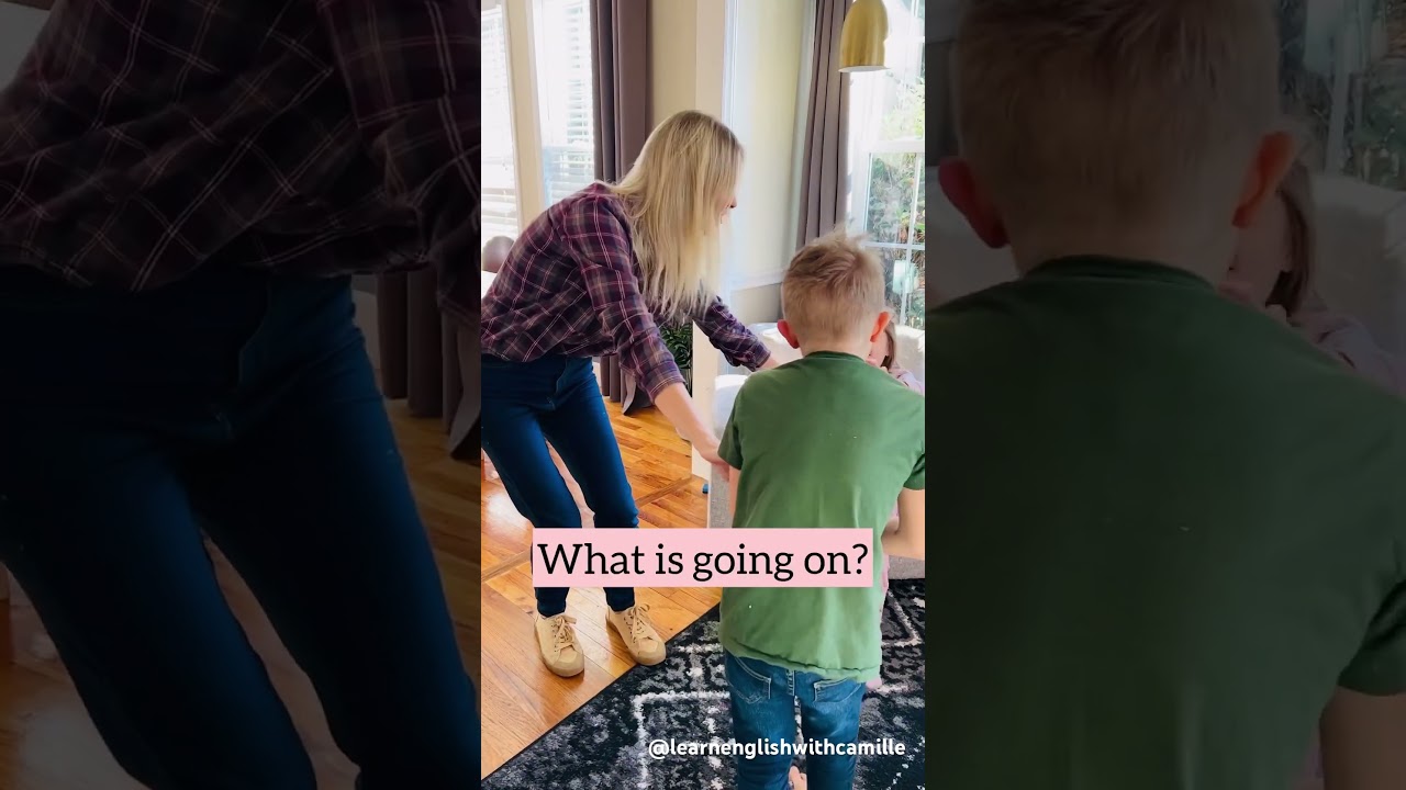 Real Life English: Speak English with children - Learn English with Camille