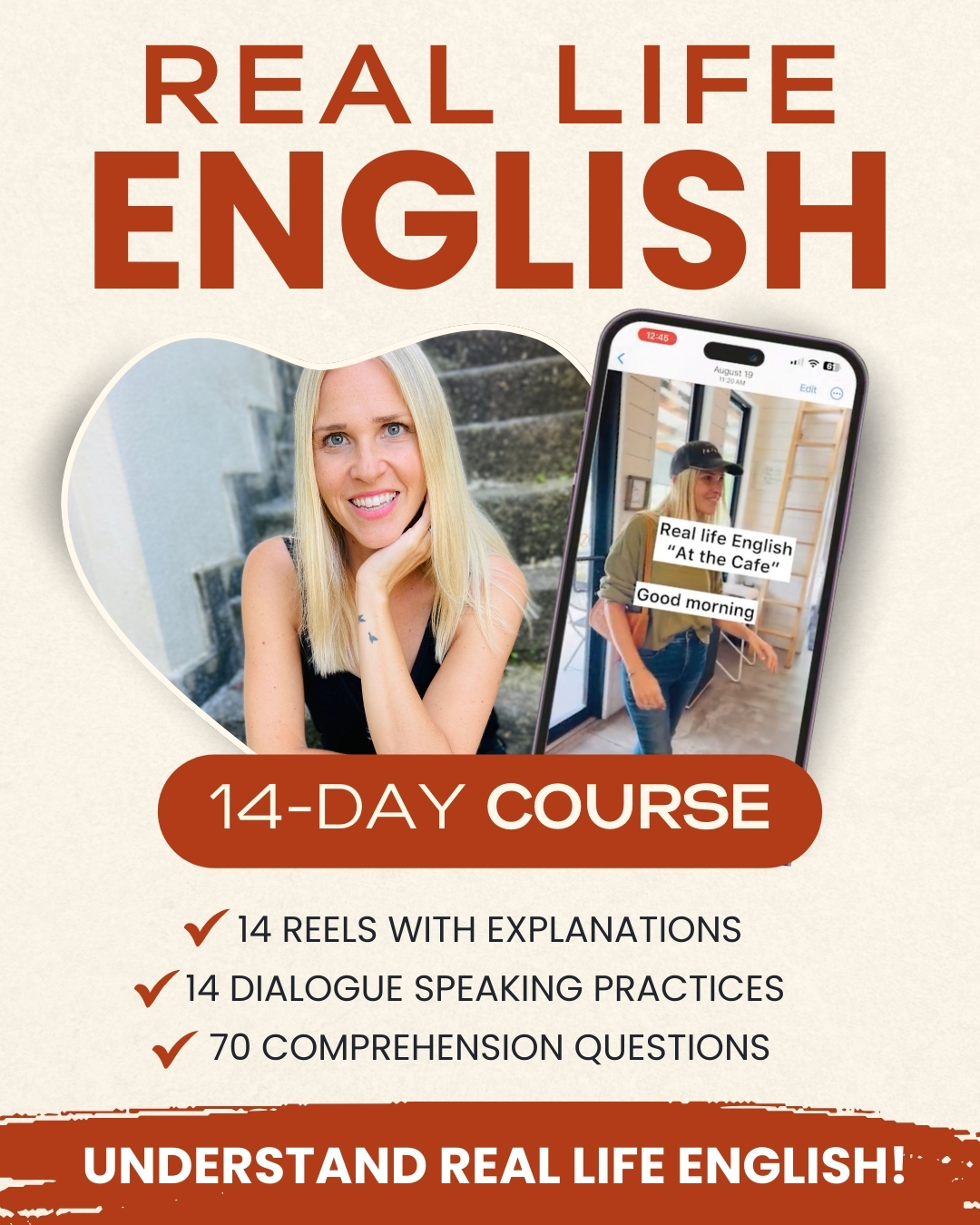 Real Life English Course - Learn English with Camille